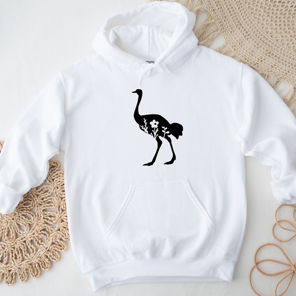 SunTee | Tops | Ostrich Hoodie Sweatshirt | Poshmark